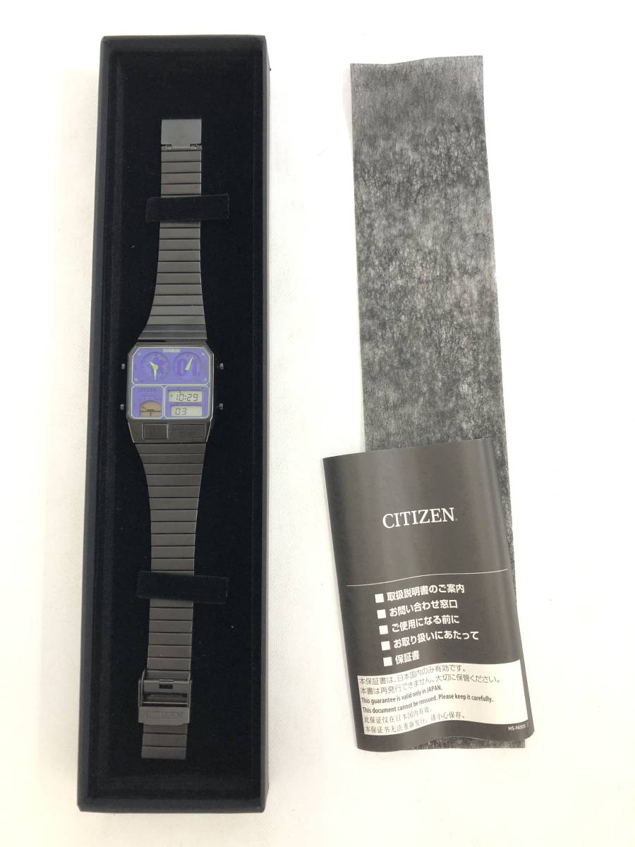 CL231130-01S/ EVANGELION STORE オリジナル腕時計 CITIZEN ANA-DIGI TEMP feat ...