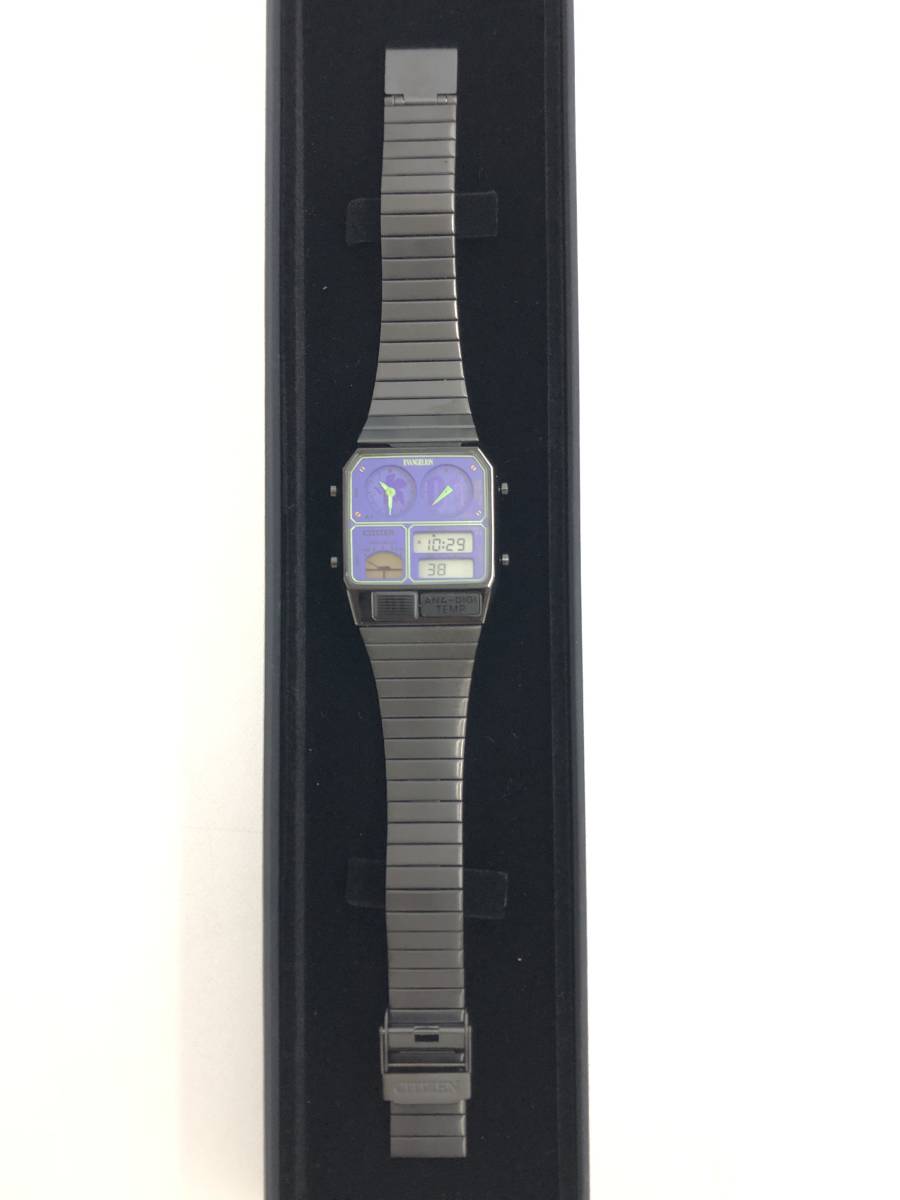 CL231130-01S/ EVANGELION STORE オリジナル腕時計 CITIZEN ANA-DIGI TEMP feat ...