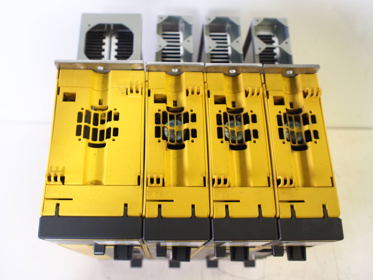 1T1129-28 FANUC ファナック A06B-6110-H015/A06B-6111-H006#H550 2台 /A06B-6114 ...