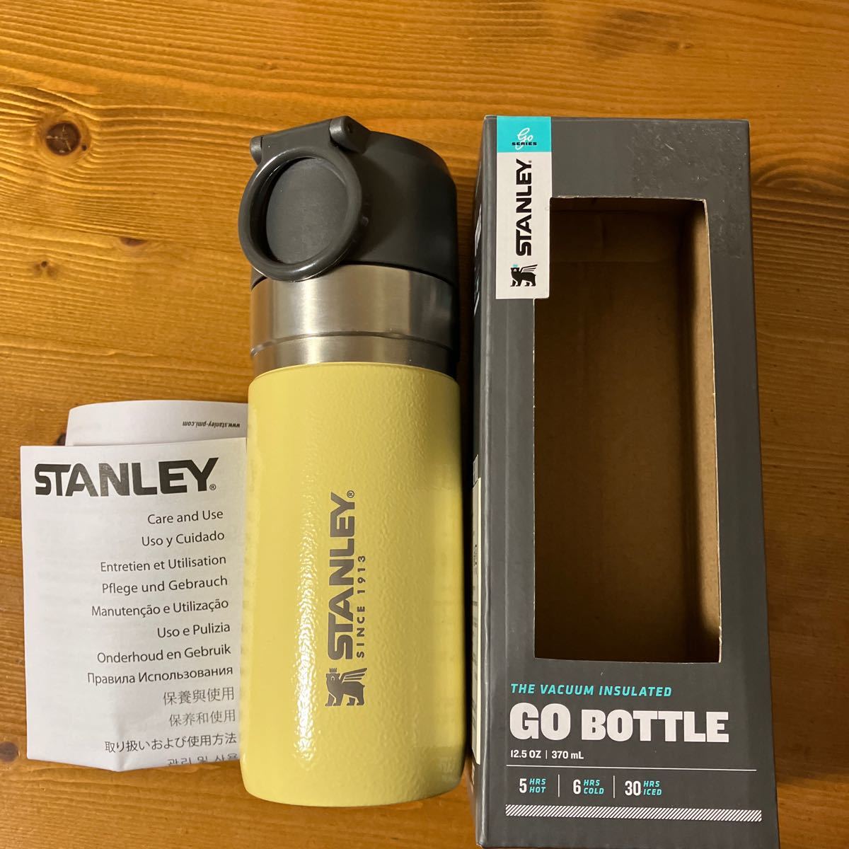 スタンレー ゴー真空ボトル 0.37Lイエロー 黄色 ステンレスボトル 370ml STANLEY(0.5リットル未満)｜売買されたオークション情報、yahooの商品情報をアーカイブ公開 ...