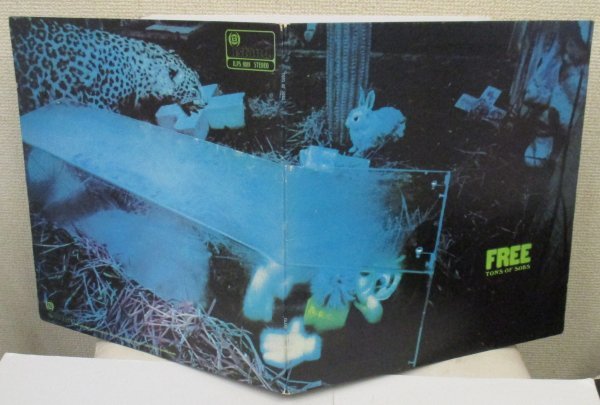 彡 英國盤 Free / Tons Of Sobs UK ORIG '69 LP Island Records ILPS 9089 Black/Orange on Pink Label ...