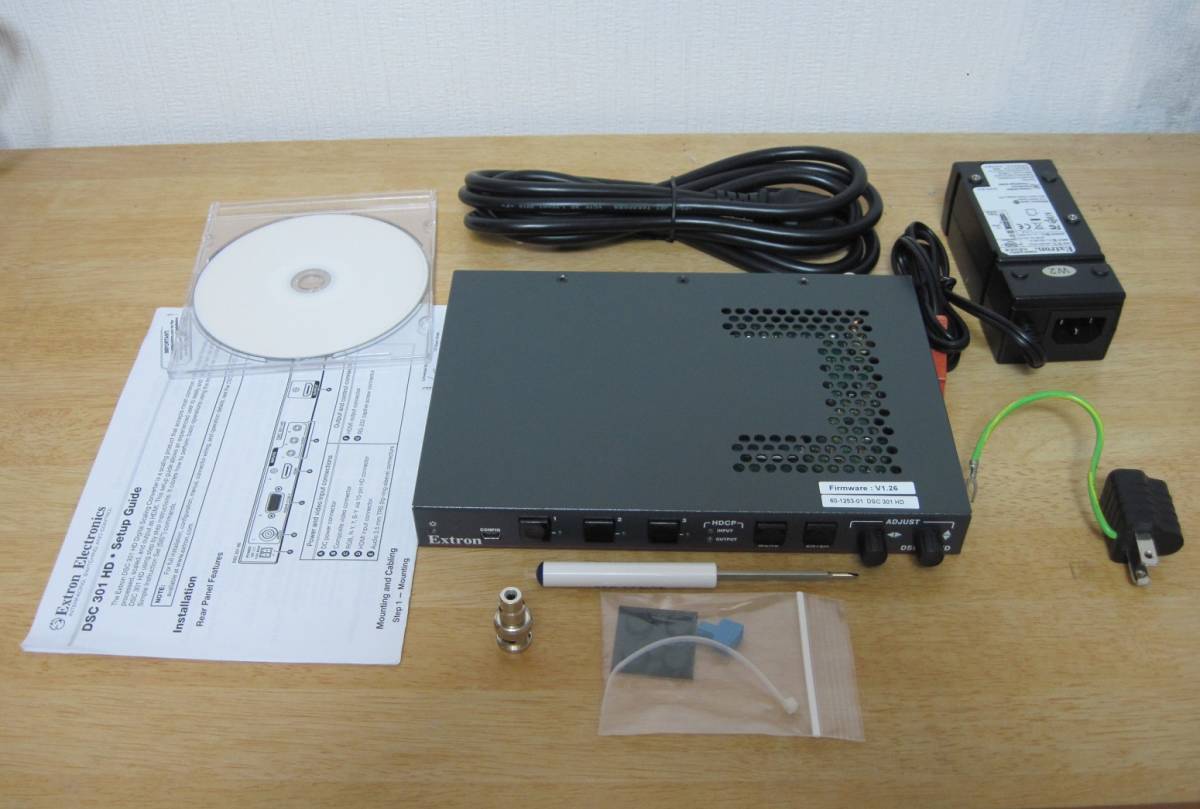 み EXTRON製 DSC 301 HD HDCP準拠3入力ビデオスケーラー(その他)｜売買されたオークション情報、yahooの商品情報を ...