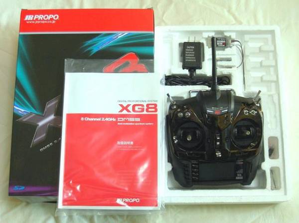 JR PROPO XG8 TRG-B 2.4G DMSS 8ch受信機セット(プロポセット)｜売買されたオークション情報、yahooの商品情報 ...