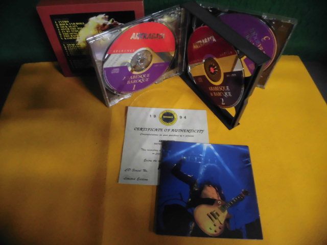 輸入盤CD3枚組 レッド ツェッペリン Led Zeppelin Arabesque & Baroque At Earls Court ...