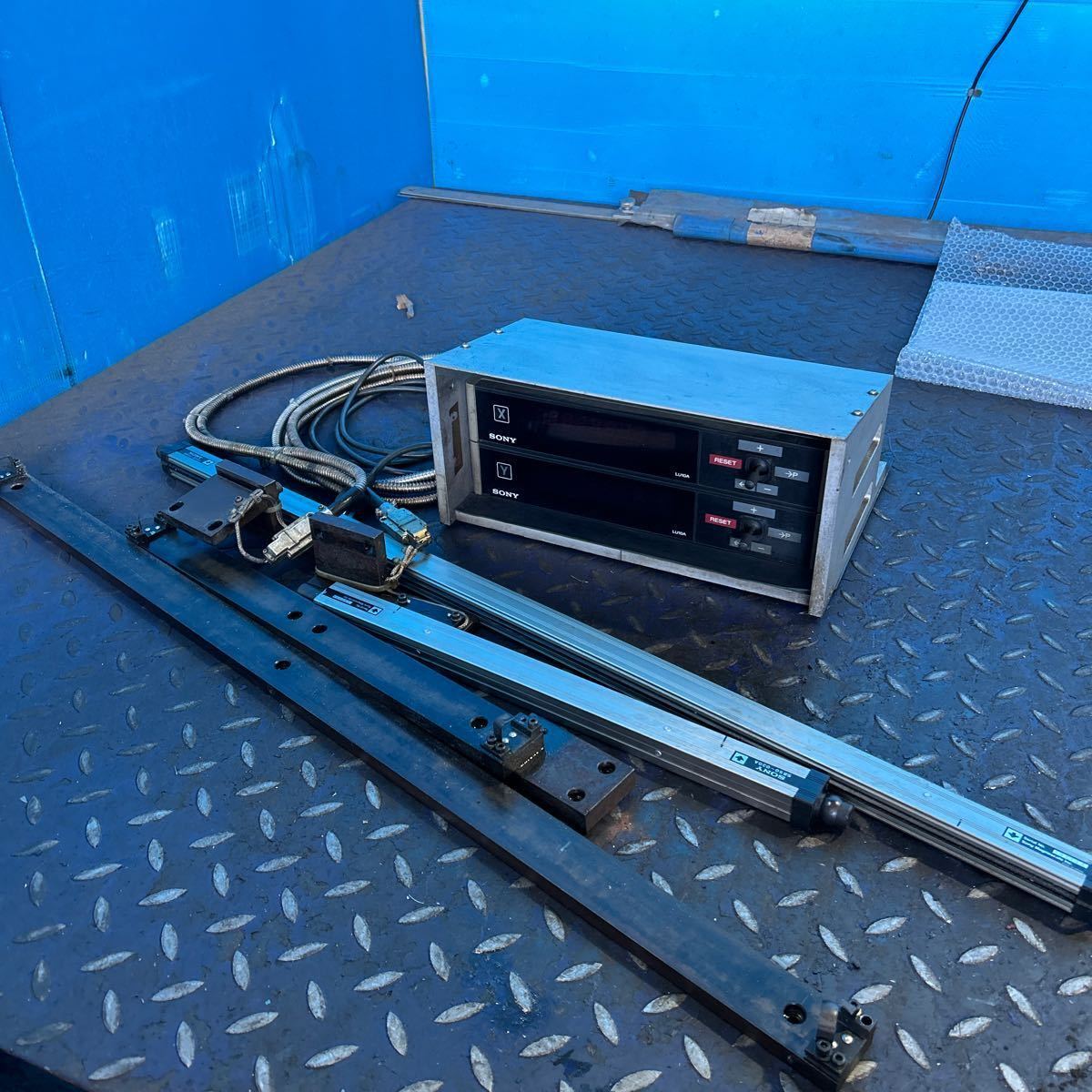 T5702 SONY ソニー マグネスケール デジタルスケール LU10A-1G5 100V 50/60Hz SR50-030A SR50 ...