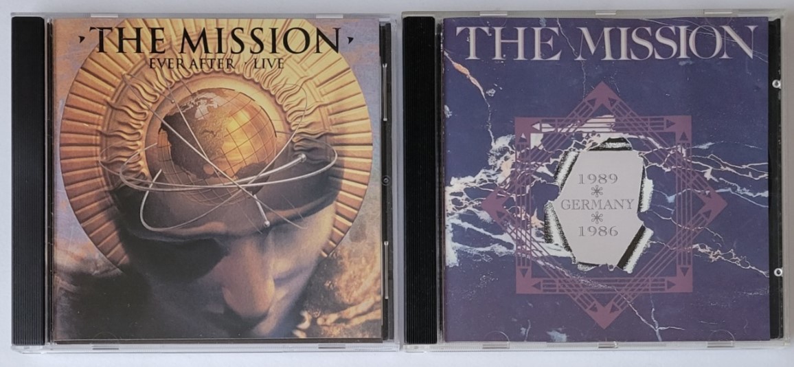 THE MISSION UK LIVE CD2枚 EVER AFTER LIVE 1999 RESURRECTION TOUR GERMANY 1989 1986 ライヴ ザ ミッション ...