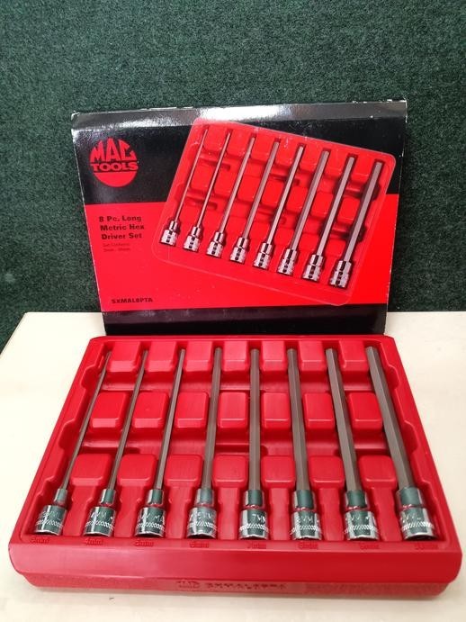 MACTOOLS マックツールズ 3/8 9.5mm ロング ヘックス ドライバーセット SXMAL8PTA 8PC(ソケットレンチ)｜売買されたオークション情報、yahooの商品情報を ...