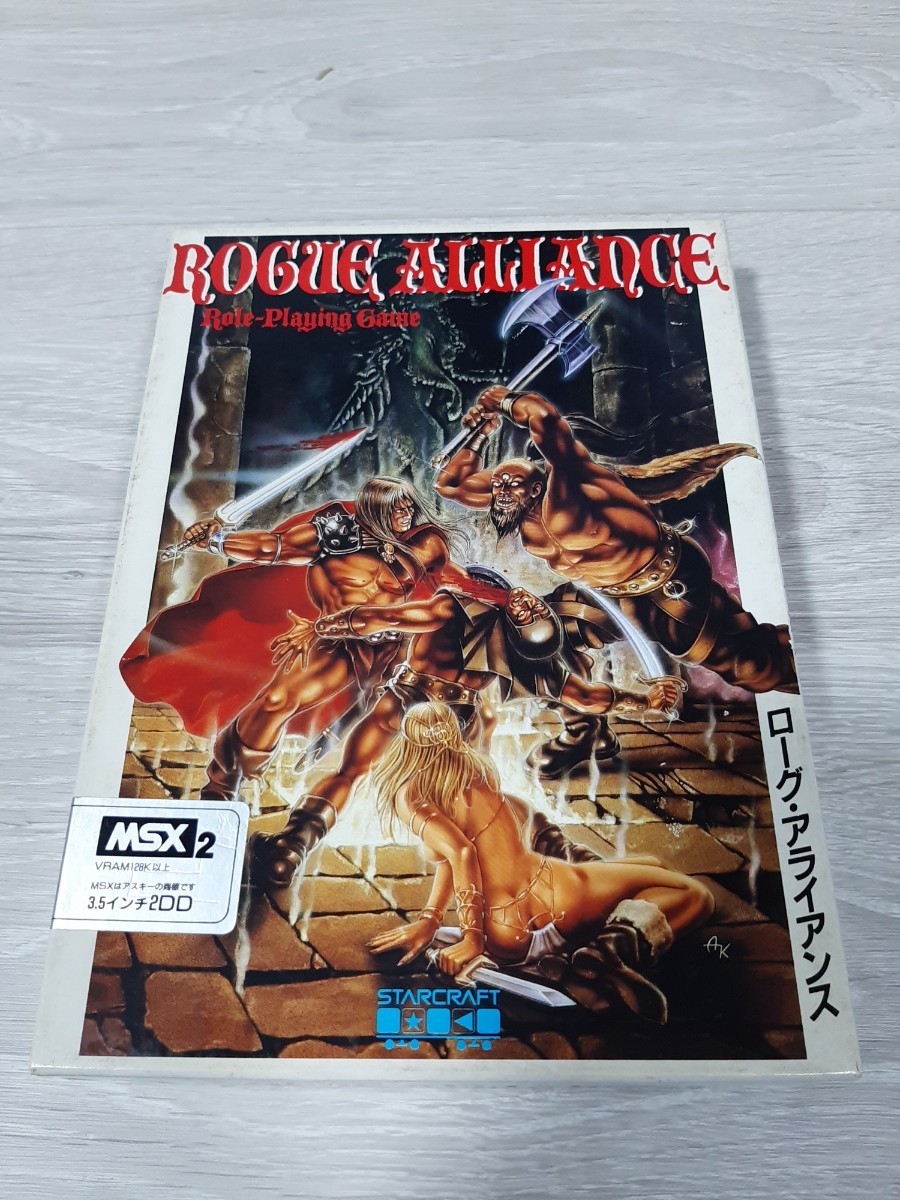 MSX2 3.5インチソフト ローグ アライアンス ROGUE ALLIANCE 箱 説付(MSX)｜売買されたオークション情報、yahooの ...