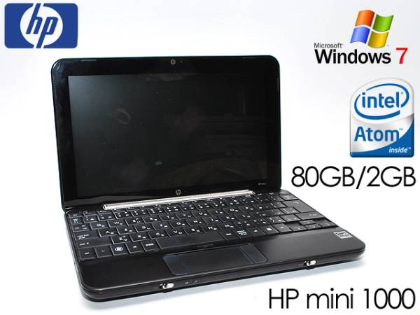 1円 HP Mini1000 Win7 32bit 80GB/2GB 起動品訳ありジャンク扱い(HP)｜売買されたオークション情報、yahooの商品情報をアーカイブ公開 - オークファン ...