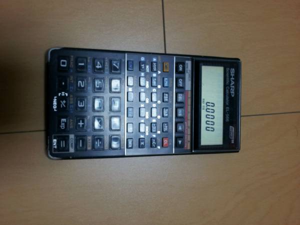 SHARP EL-566 シャープ 関数電卓(シャープ)｜売買されたオークション情報、yahooの商品情報をアーカイブ公開 - オークファン（aucfan.com）