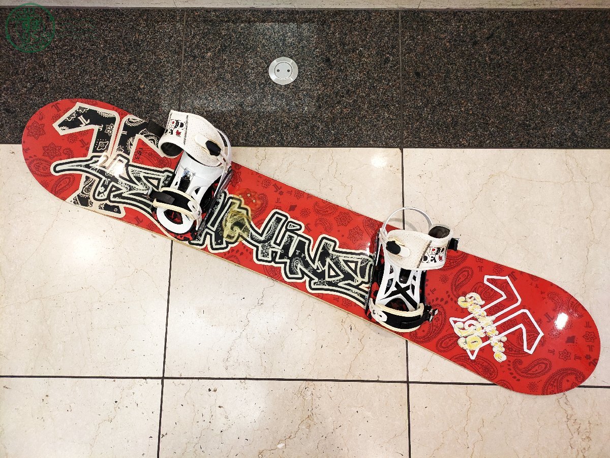 2402683618 BURTON スノーボード 153cm TECH NINE T9 テックナイン バートン レッド 板 現状品 スキー便(150cm-155cm未満)｜売買された ...