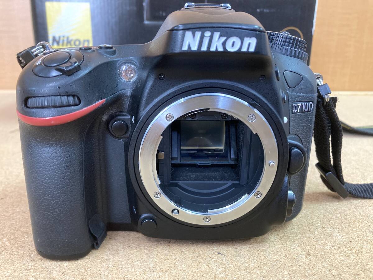 豪華セット Nikon D7100 デジタル一眼レフカメラ 18-105 VR Kit AF-S DX NIKKOR 55-300mm f/4.5-5.6 元箱付 管理No.S657.8 ...