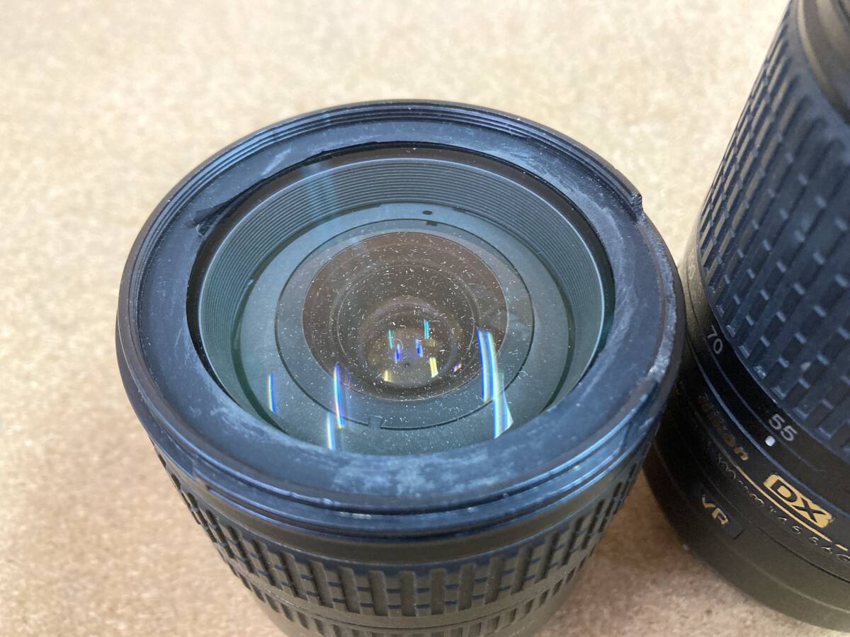 豪華セット Nikon D7100 デジタル一眼レフカメラ 18-105 VR Kit AF-S DX NIKKOR 55-300mm f/4.5-5.6 元箱付 管理No.S657.8 ...