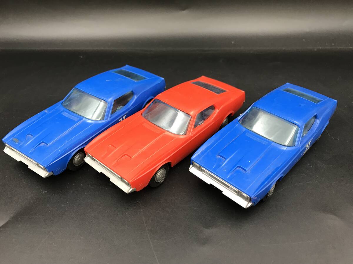 0226-06 funmate ミニカー 3台まとめて 日本製 ブルー レッド 約13cm 当時物 ファンメイト(乗用車)｜売買された ...