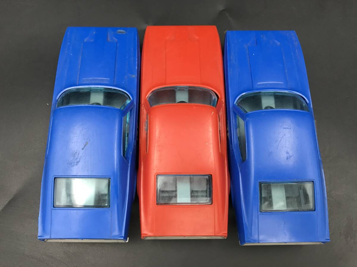 0226-06 funmate ミニカー 3台まとめて 日本製 ブルー レッド 約13cm 当時物 ファンメイト(乗用車)｜売買された ...