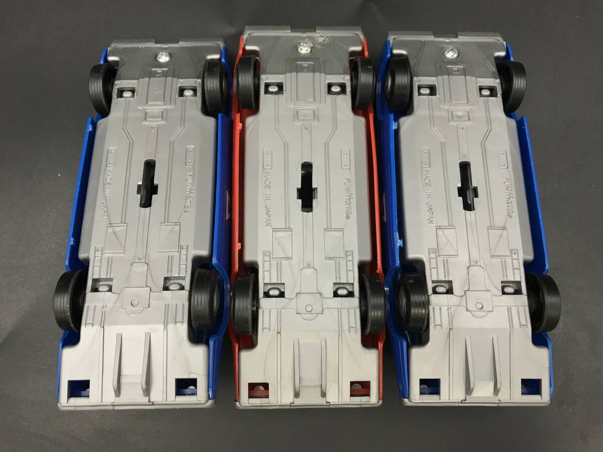 0226-06 funmate ミニカー 3台まとめて 日本製 ブルー レッド 約13cm 当時物 ファンメイト(乗用車)｜売買された ...