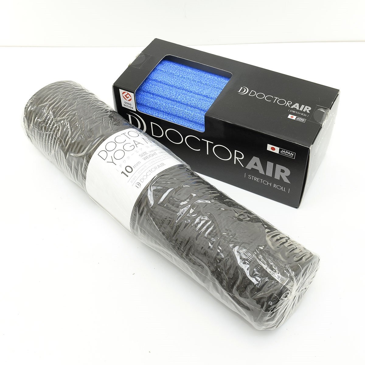 505070 DOCTOR AIR ドクターエア ストレッチロール SR-001 ブルー ヨガマット セット(その他)｜売買されたオークション ...
