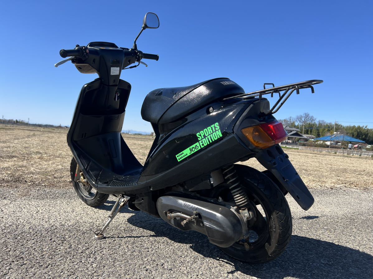 ヤマハ ジョグスポーツエディション 実働 埼玉発 熊谷市 2スト 3RY 原付き スクーター 書類付き JOG DIO ビーノ レッツ ...