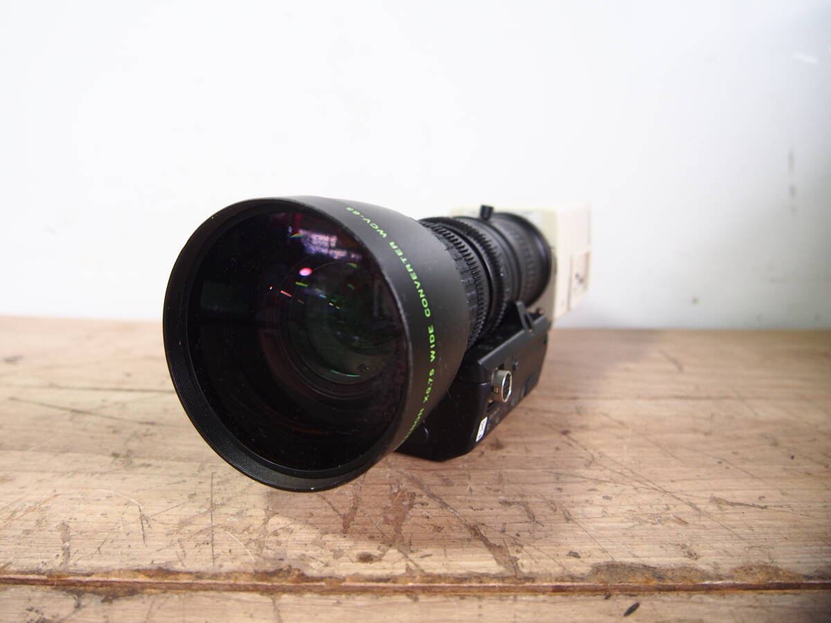 1T0209-17 FUJINON WCV-65 FUJINON X0.75 WIDE CONVERTER TV-ZOOM LENS ジャンク ...