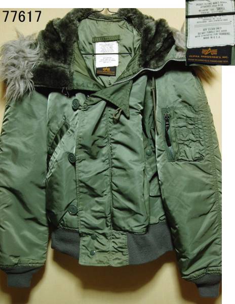 M77617 米製ALPHA HOOD N-2Bショートアラスカ(Mサイズ)｜売買されたオークション情報、yahooの商品情報をアーカイブ公開 - オークファン（aucfan.com）