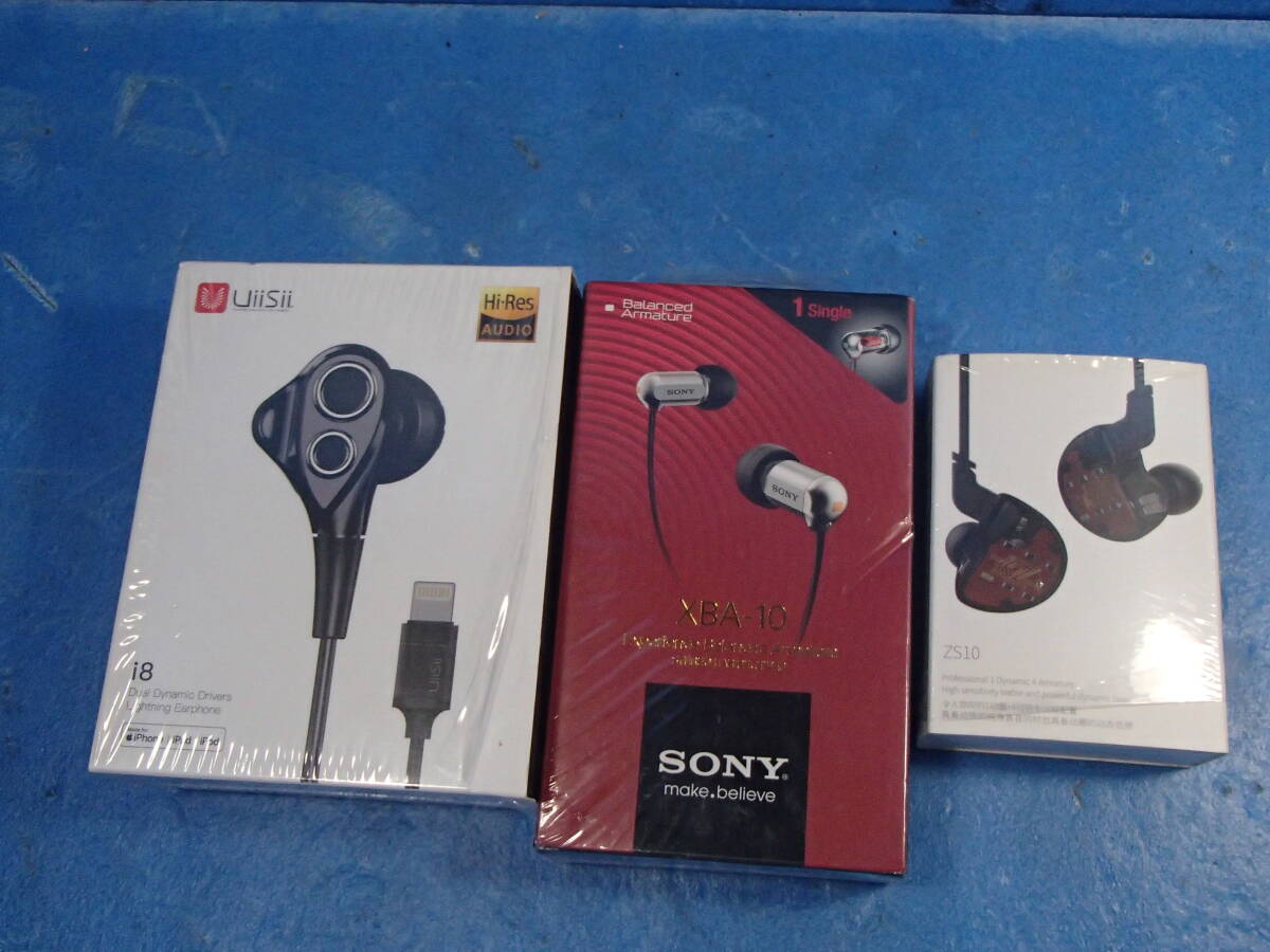 イヤホン ヘッドホン3点セット SONY XBA-10/UiiSii i8/KZ-ZS10 まとめて(ソニー)｜売買されたオークション情報 ...