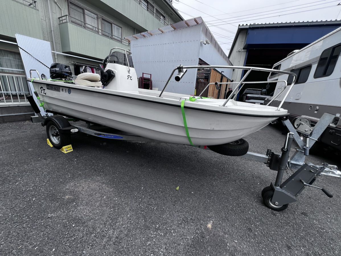 ホープボート PZ-410LWC SOREX トレーラー SET(小型モーターボート)｜売買されたオークション情報、yahooの商品情報をアーカイブ公開 - オークファン（aucfan.com）