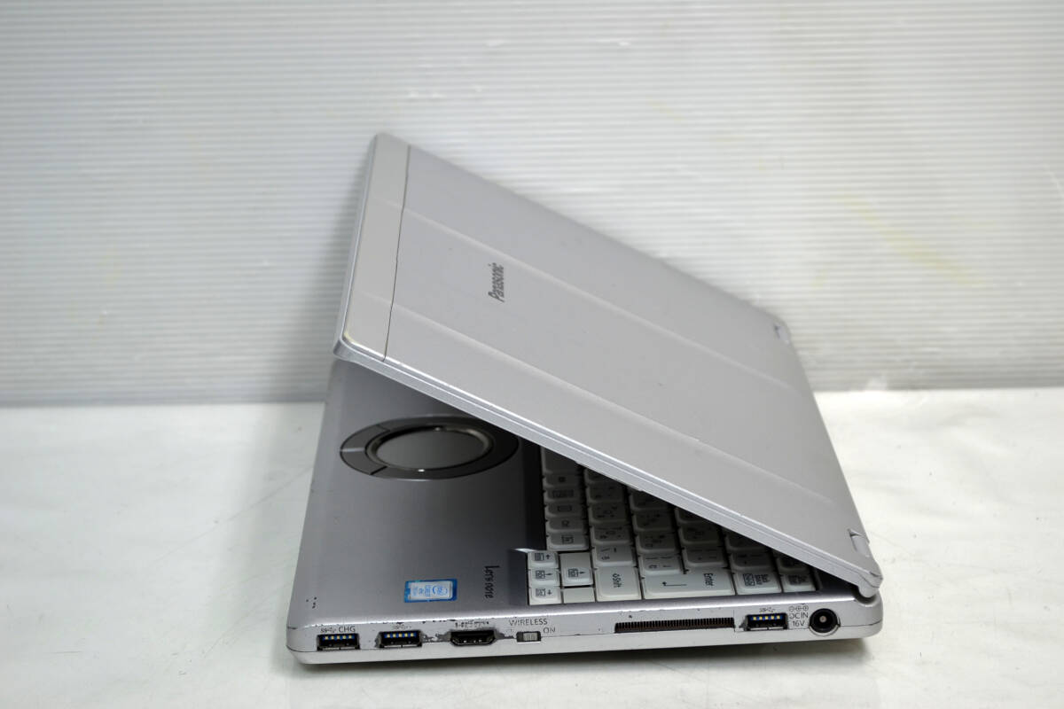 SIMフリー Panasonic Let's note CF-SZ6 CF-SZ6Z16VS Core i7-7600U メモリー16G SSD512G 12.1インチ液晶 Webカメラ ...