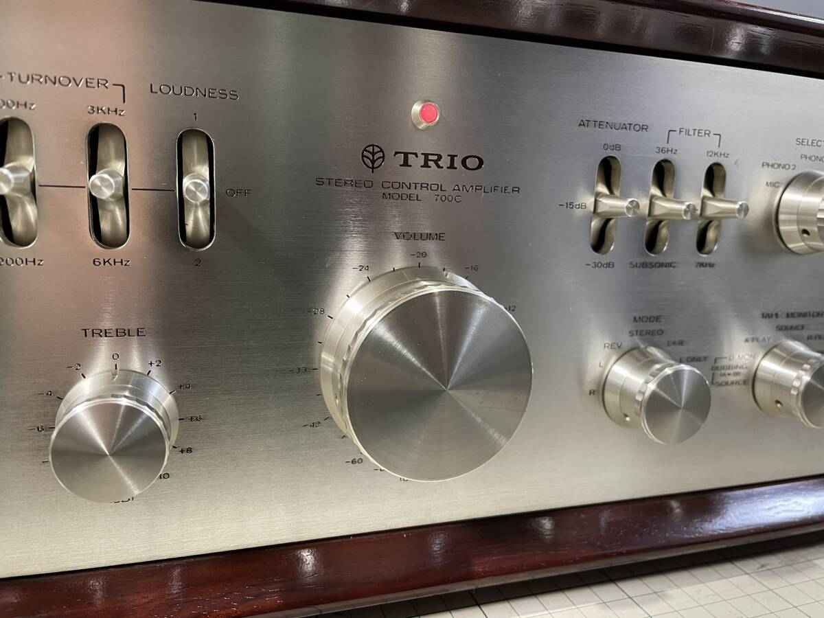 TRIO 700C コントロールアンプ サプリーム 訳アリ(その他)｜売買されたオークション情報、yahooの商品情報をアーカイブ公開 - オークファン（aucfan.com）