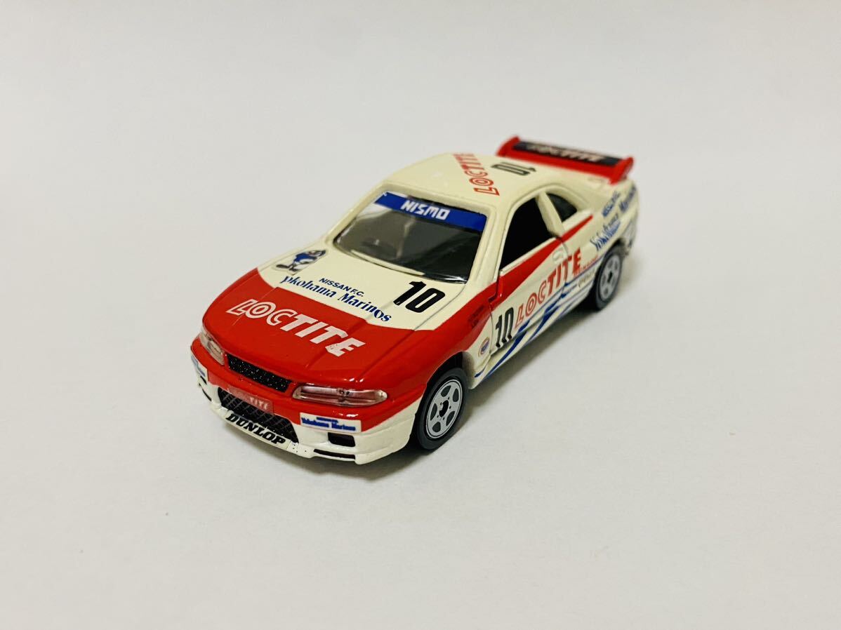 トミカ アイアイアド特注 ニッサン スカイライン GT-R R33 LOCTITE N1 耐久 横浜マリノス #10 箱無し 日本製 No ...