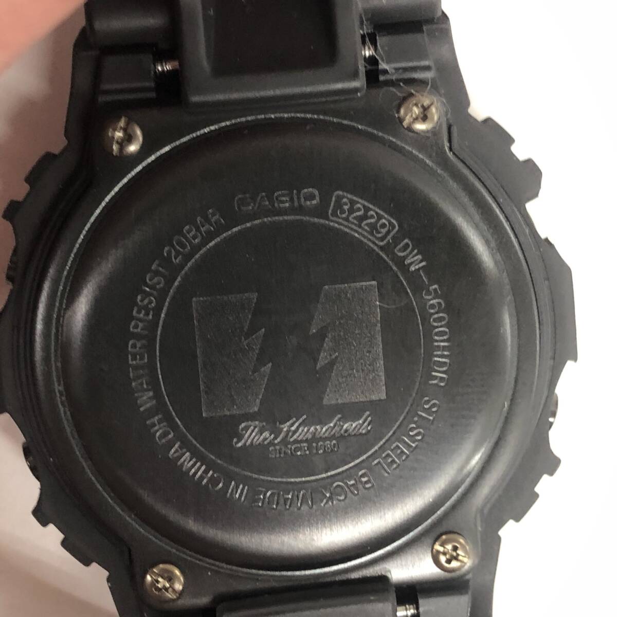 275-AR71 CASIO G-SHOCK BASIC DW-5600HDR-1JR THE HUNDREDS Limited ...