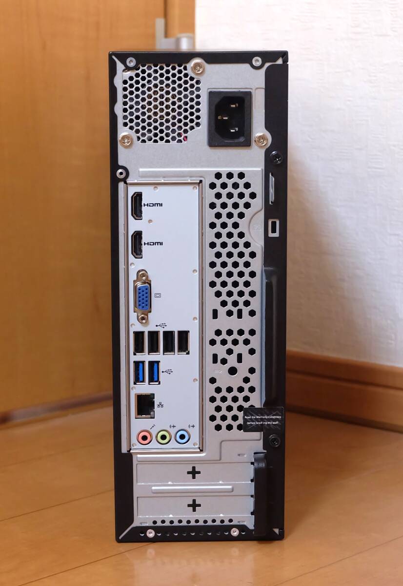 エイサー Acer Aspire X XC-885-N78H i7-8700 / DDR4 16GB / NVME SSD 1TB + HDD ...