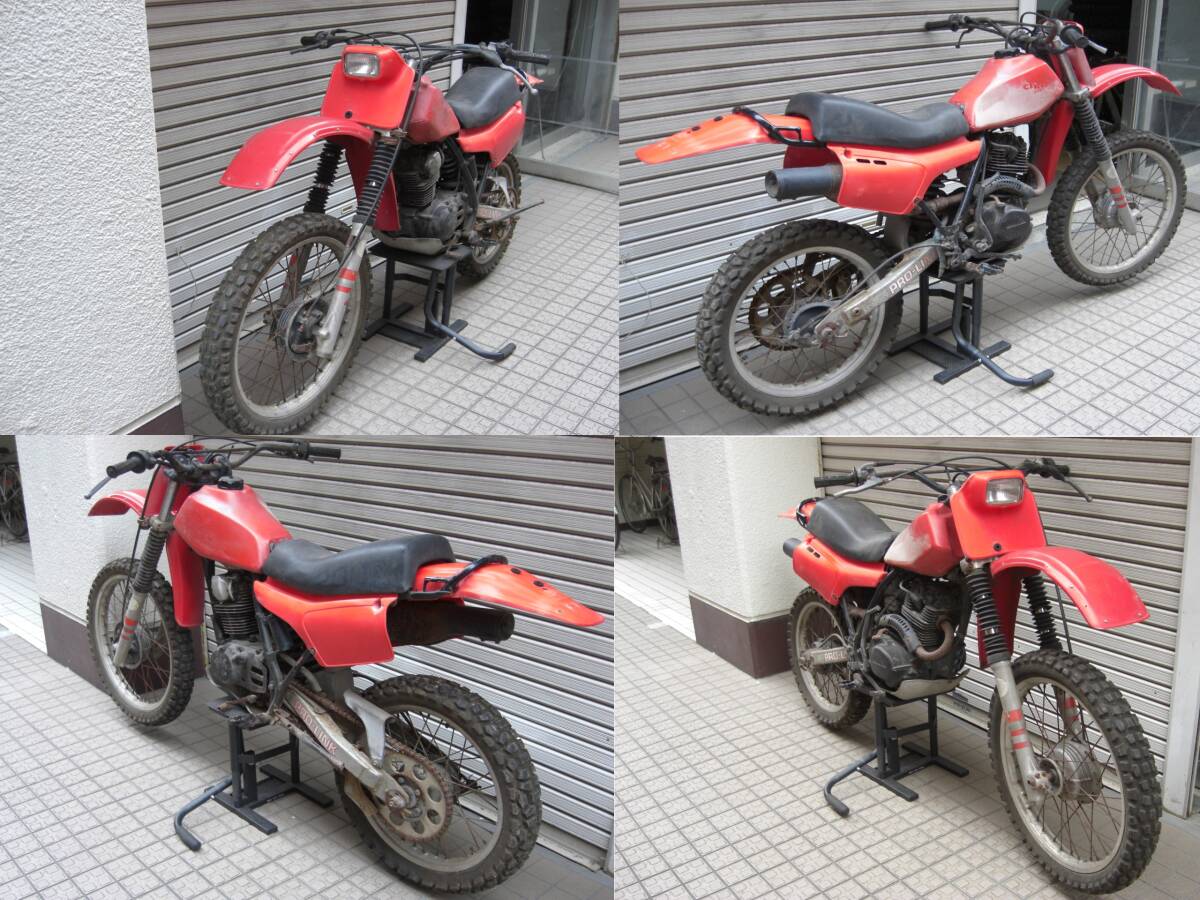 HONDA XR200R ME04 不動書無車体2台 81 82年 引取りもしくは発送手配 きる方限定(ホンダ)｜売買されたオークション情報 ...