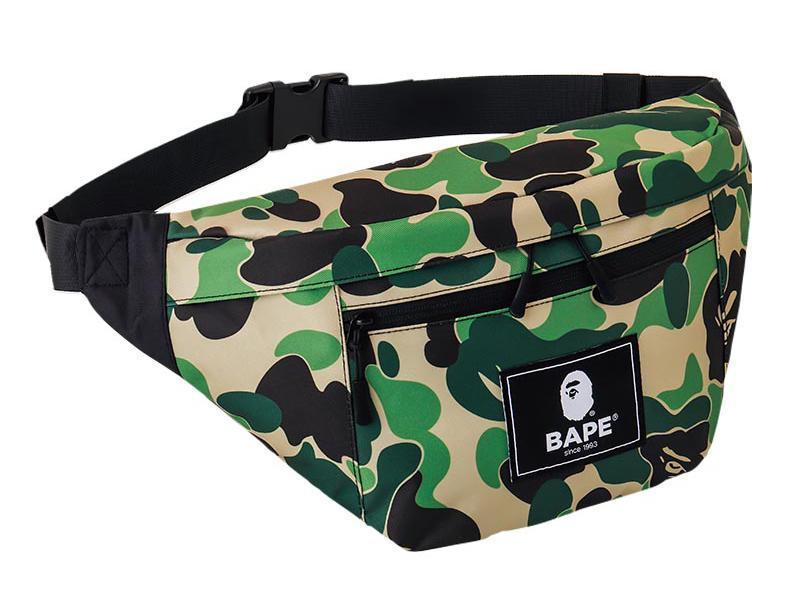 A BATHING APE ベイシングエイプ 大容量ボディバッグ(かばん、バッグ)｜売買されたオークション情報、yahooの商品情報をアーカイブ公開 - オークファン（aucfan.com）