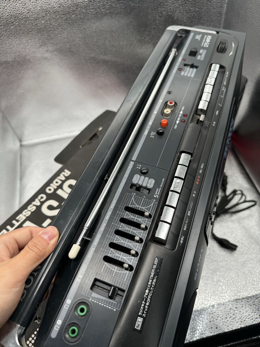 SONY ラジカセ CFS-W404 レトロダブルラジカセ ソニー ラジオカセットレコーダー 当時物オーディオAV機器(ラジカセ)｜売買された ...