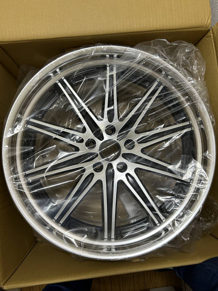 絶版品 品 4本セット WORK DURANDAL DD10.1 SR 21インチ/9.5Jx2本 10.5Jx2本/+28 Disk-0 ...