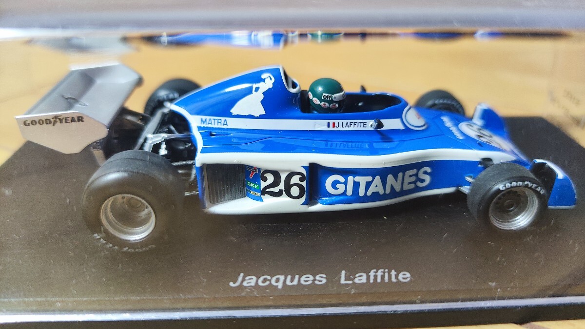 スパーク 1/43 リジェ JS5 ドイツGP #26 J.ラフィー GITANES仕様 Spark 1/43 Ligier JS5 No.26 German GP 1976 Jaques ...