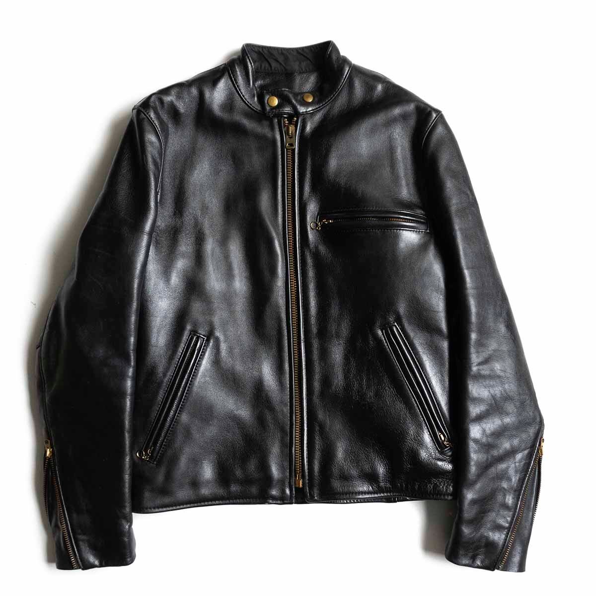 雰囲気抜群 VANSON シングルライダースジャケット 38 レザー USA製 バンソン 2405031(ライダースジャケット)｜売買されたオークション情報、yahooの商品情報をアーカイブ ...