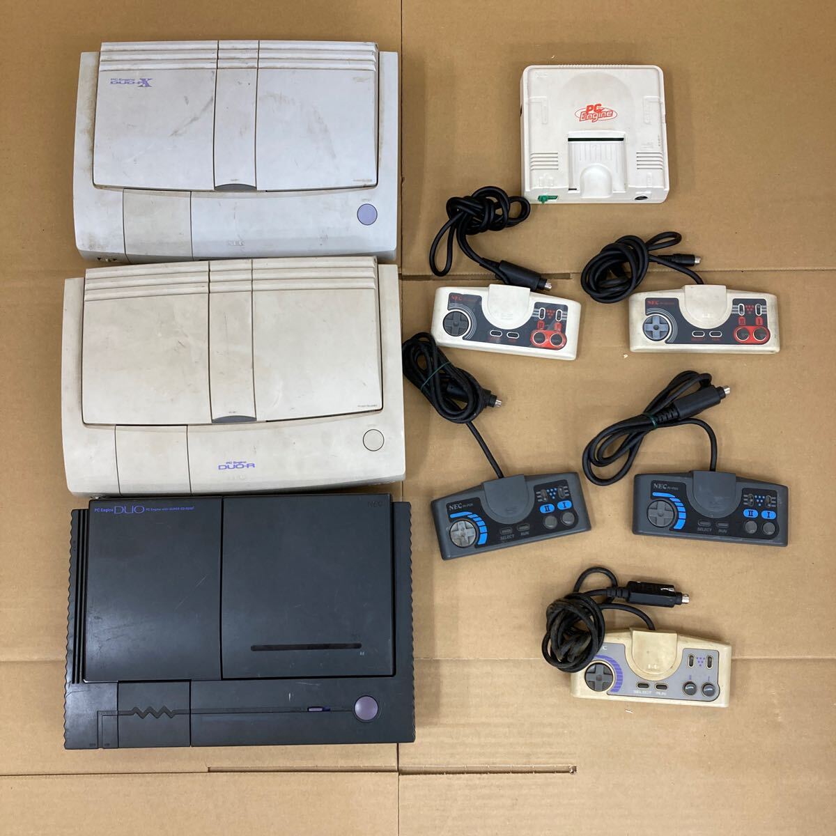 NEC PCエンジン CDROM2 DUO-R DUO-RX まとめ 動作未確認 ジャンク扱い 0524-416(本体、アクセサリー)｜売買さ ...