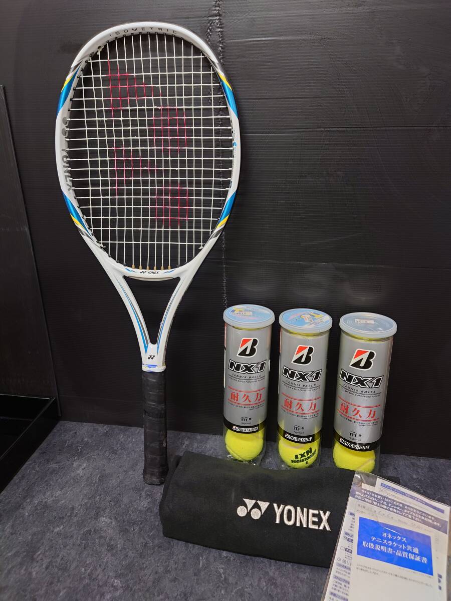 YONEX テニスラケット IMPACT SPEED RDis Team2 テニスボール4個入り×3セット(ヨネックス)｜売買された ...