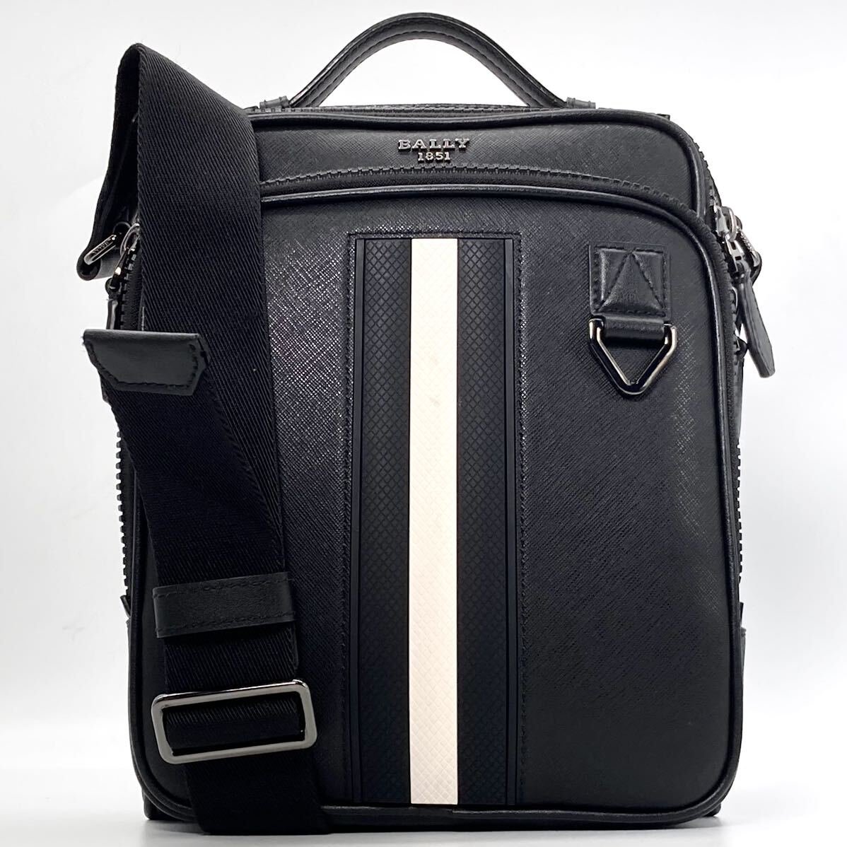 級/定価11万/現行品 BALLY バリー MACKAO クロスボディ メンズ ショルダーバッグ メッセンジャー ビジネス トート トレスポ ...