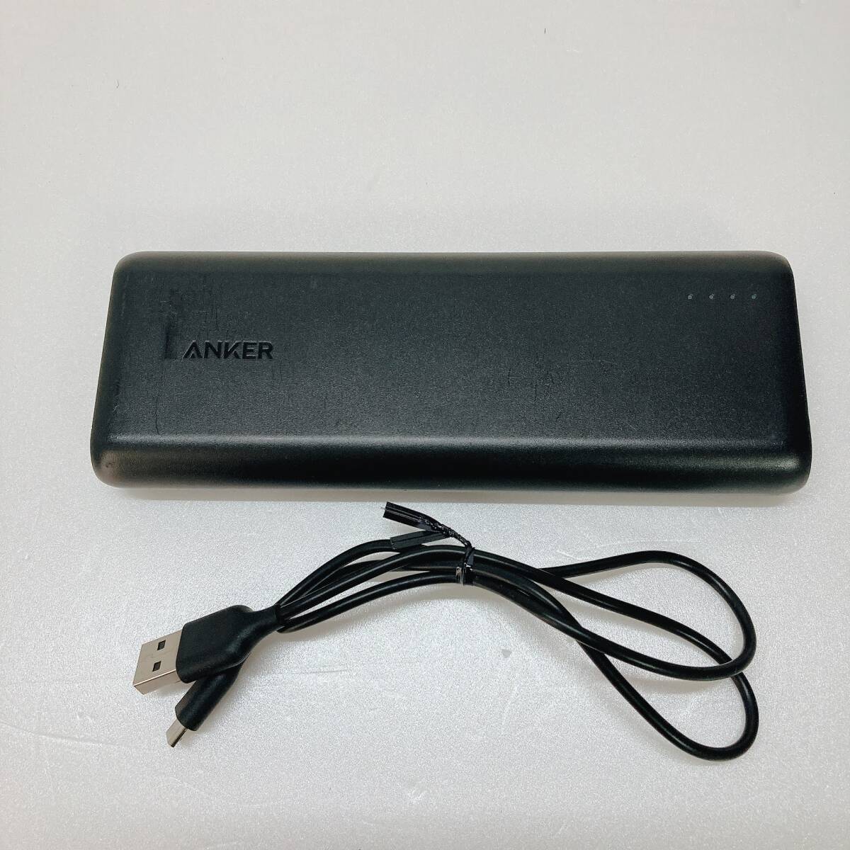 ANKER アンカー A1271 PowerCore 20100mAh モバイルバッテリー iPhone Android対応 USBケーブル ...