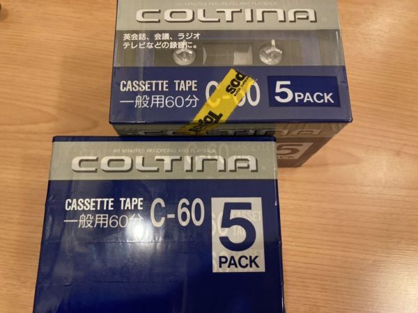 COLTINA カセット カセットテープ C-60 60分 音楽 ノーマルポジション コルティナ ダイエー(記録媒体)｜売買されたオークション ...