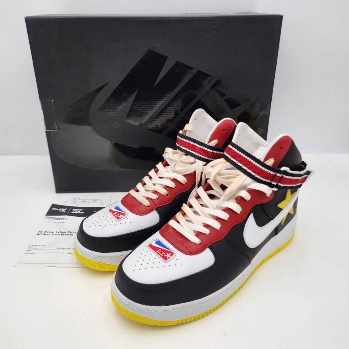 ナイキ×リカルドティッシ エアフォース 1 NIKE Riccardo Tisci AIR FORCE 1 HI/RT AQ3366-600 VICTORIOUS 29cm DFM111 ...