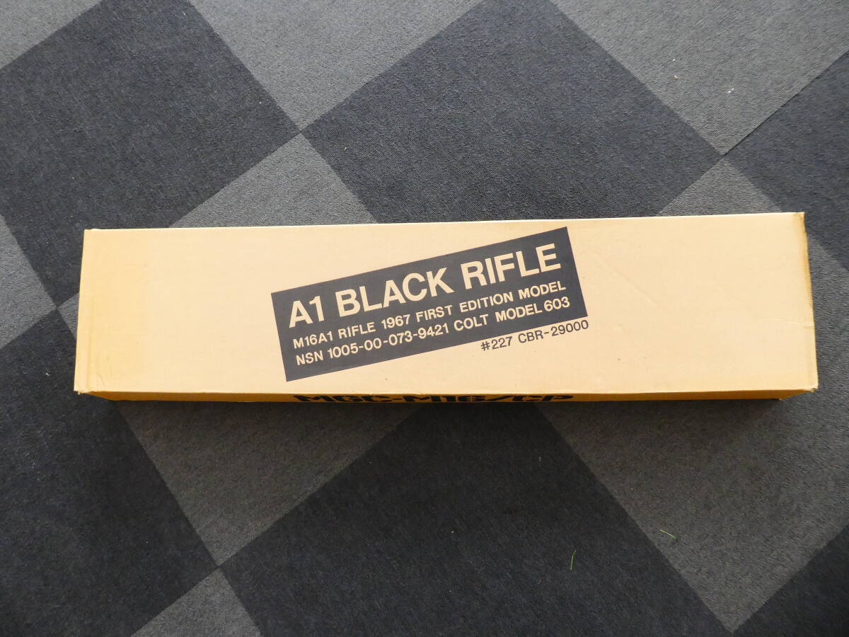 MGC A1 BLACK RIFLE ブラックライフル M16A1 RIFLE 1967 FIRST EDITION MODEL CBR ...
