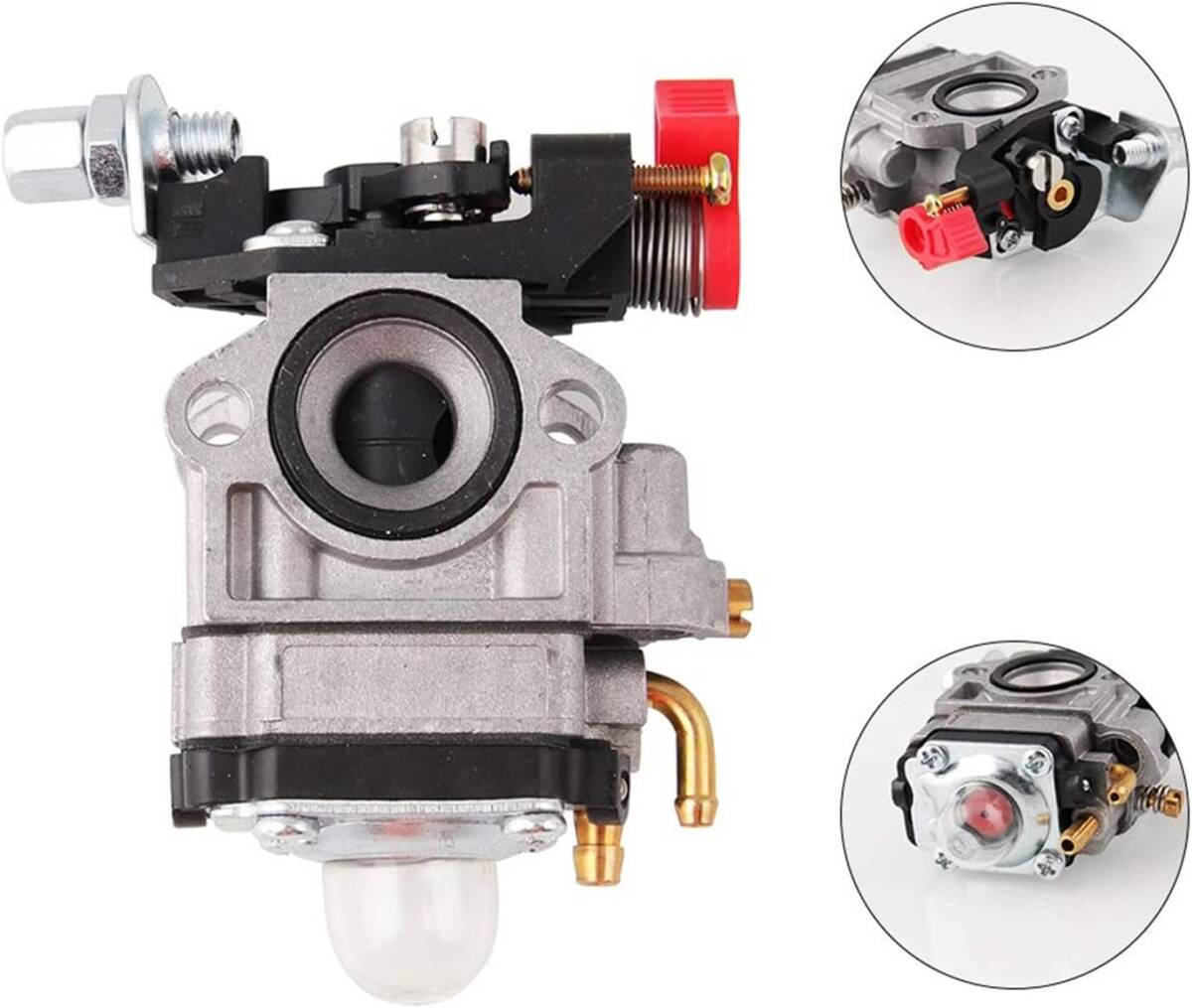 Sporacingrts ワルボロ WYJタイプキャブレター 互換品 チョーク付き 刈払機 草刈機用 スペーサー，燃料ホースセット(パーツ)｜売買されたオークション情報、yahooの商品情報を ...