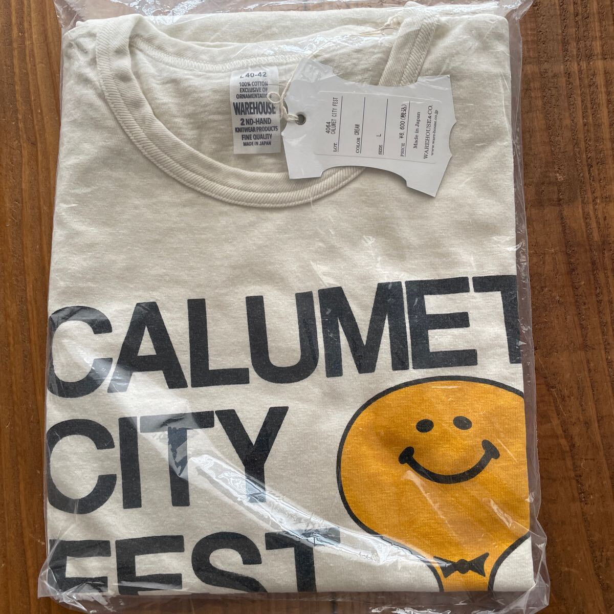 WAREHOUSE Tシャツ CALUMET CITY FEST(半袖Tシャツ)｜売買されたオークション情報、yahooの商品情報をアーカイブ公開 - オークファン（aucfan.com）