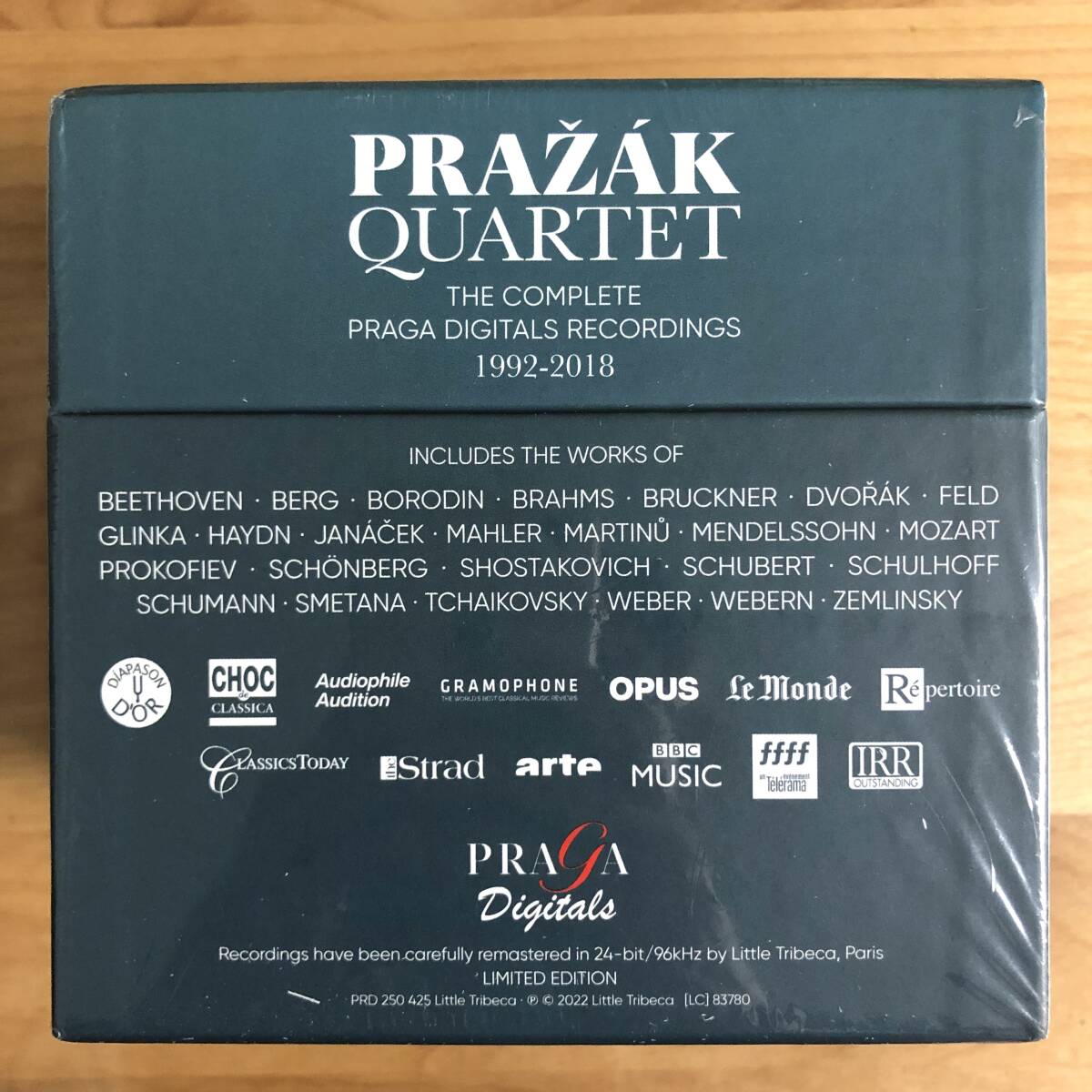 SEALED 50CD-BOX プラジャーク四重奏団 / PRAGA DIGITALS 録音全集 1992-2018 検 PRAZAK ...
