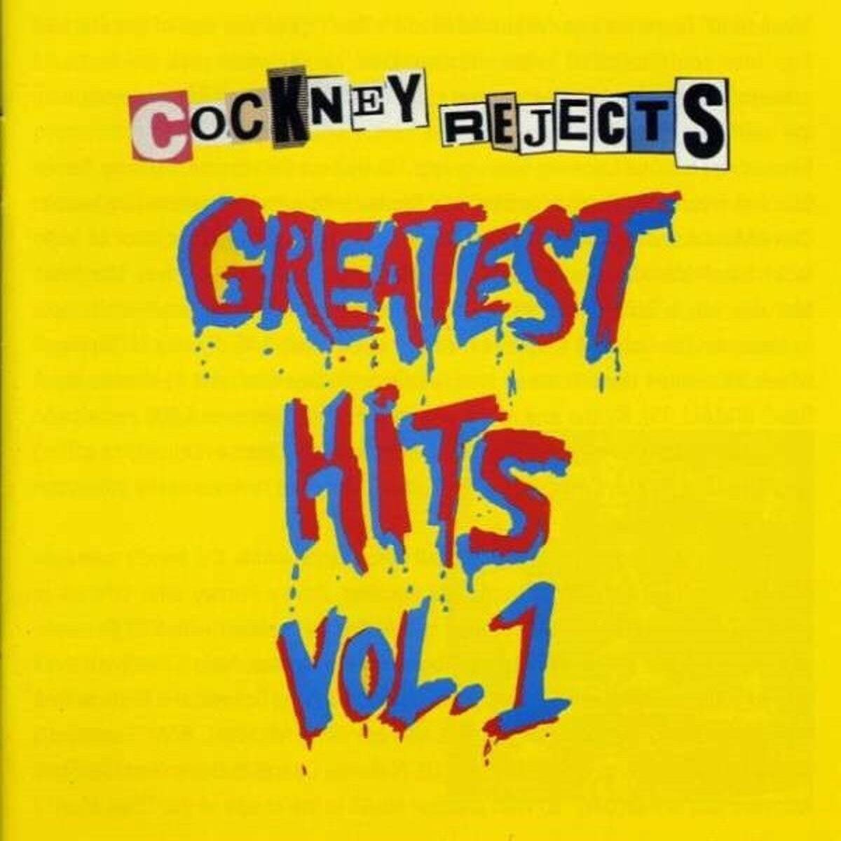 CD COCKNEY REJECTS/GREATEST HITS VOL.Ⅰ 1980年作品1st 英国Oi パンクロック THE ...