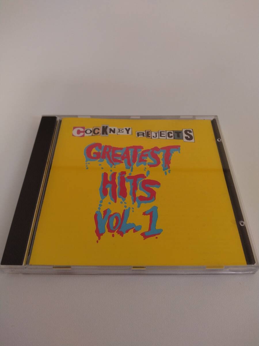CD COCKNEY REJECTS/GREATEST HITS VOL.Ⅰ 1980年作品1st 英国Oi パンクロック THE ...