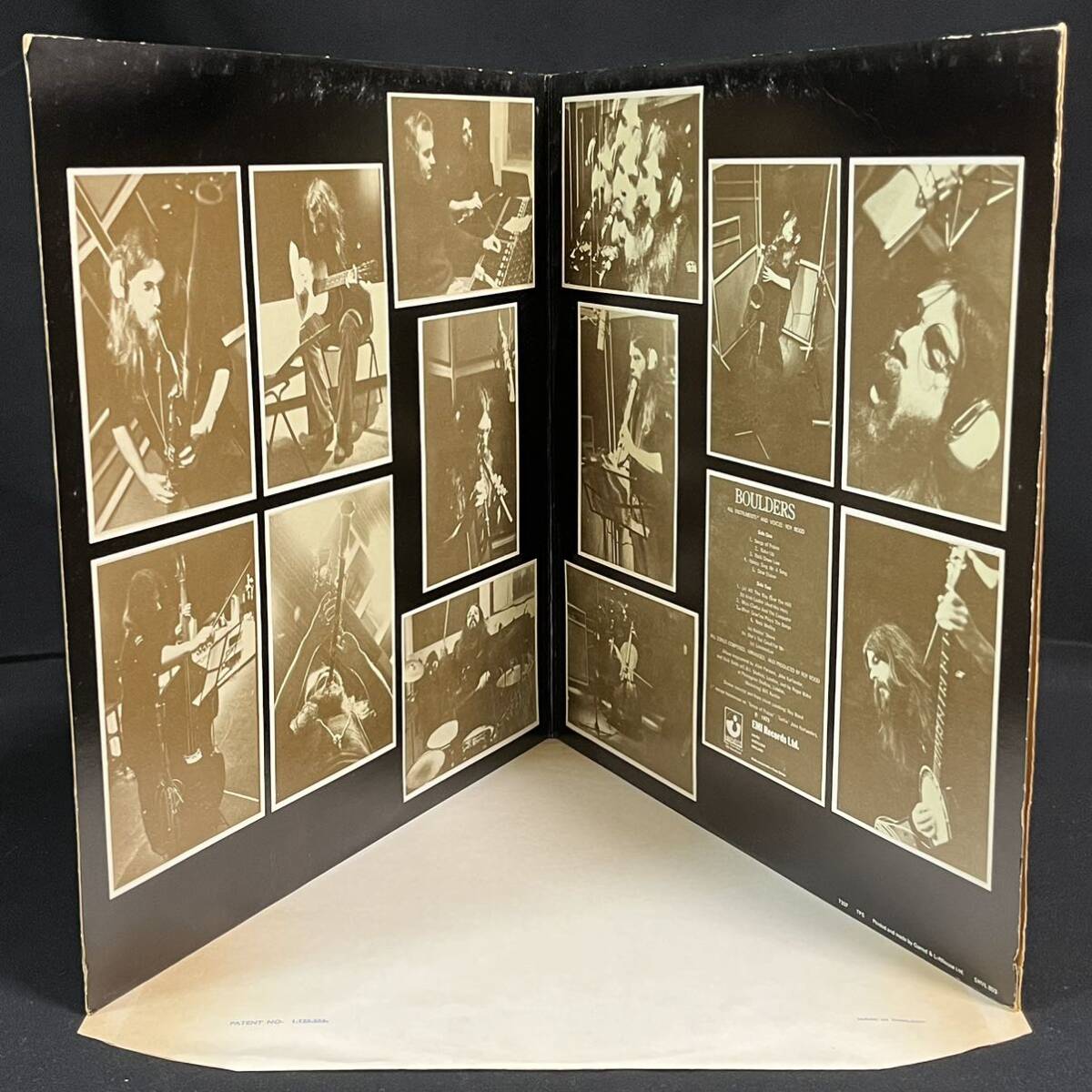 UK-Original / Gramophone Rim Label初版 Roy Wood ロイ ウッド / Boulders レコード LP ロック The Move Electric ...